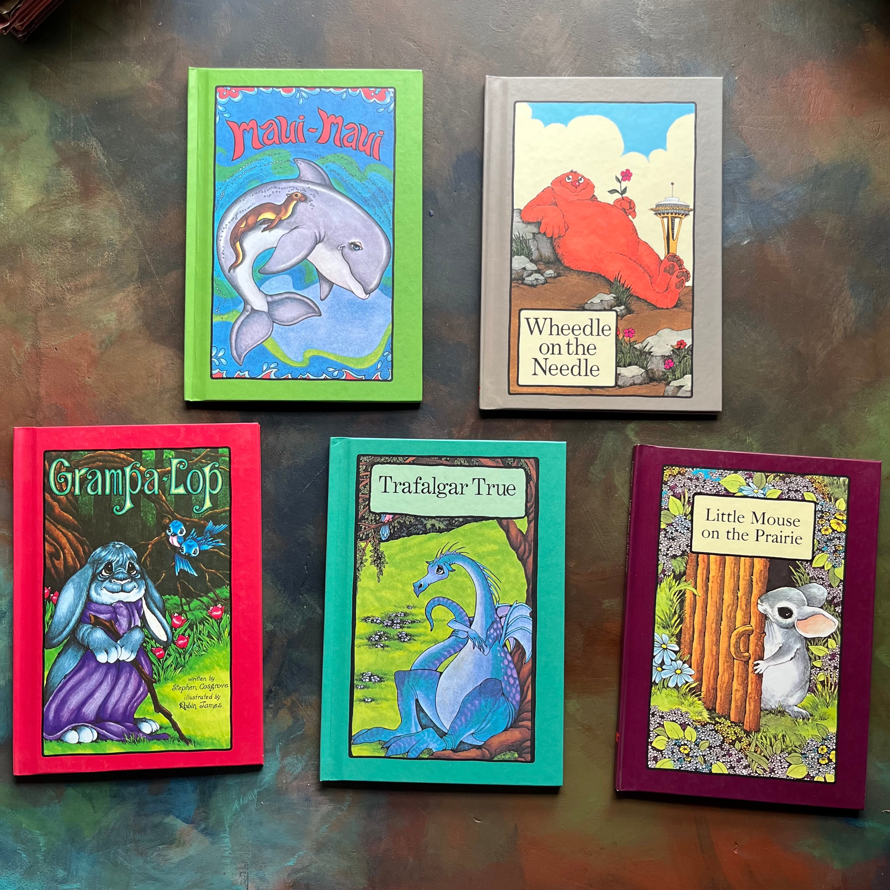 Vintage children's picture books for sale - Log Cabin Vintage