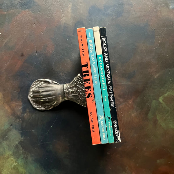 Set of 4 Golden Guide Nature Pocket Guides: Rocks & Minerals, Oceanogr ...