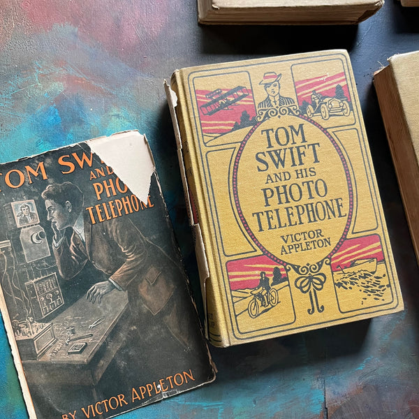 Vintage Tom Swift Book Set (5 Books) by Victor Appleton - Log Cabin Vintage
