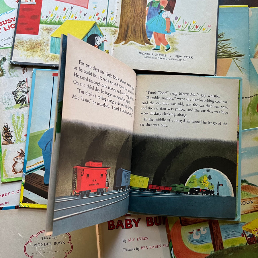 Set of 8 Wonder Books Vintage Children's Picture Books from the 1950's ...