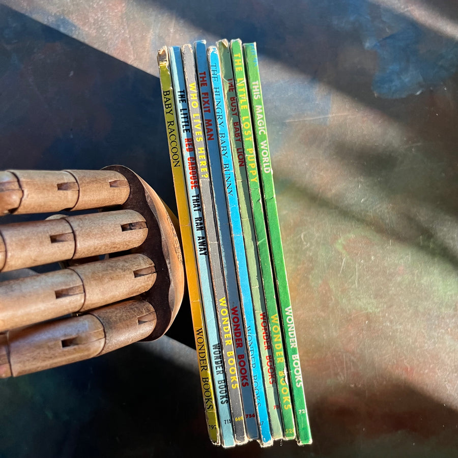 Set of 8 Wonder Books Vintage Children's Picture Books from the 1950's ...