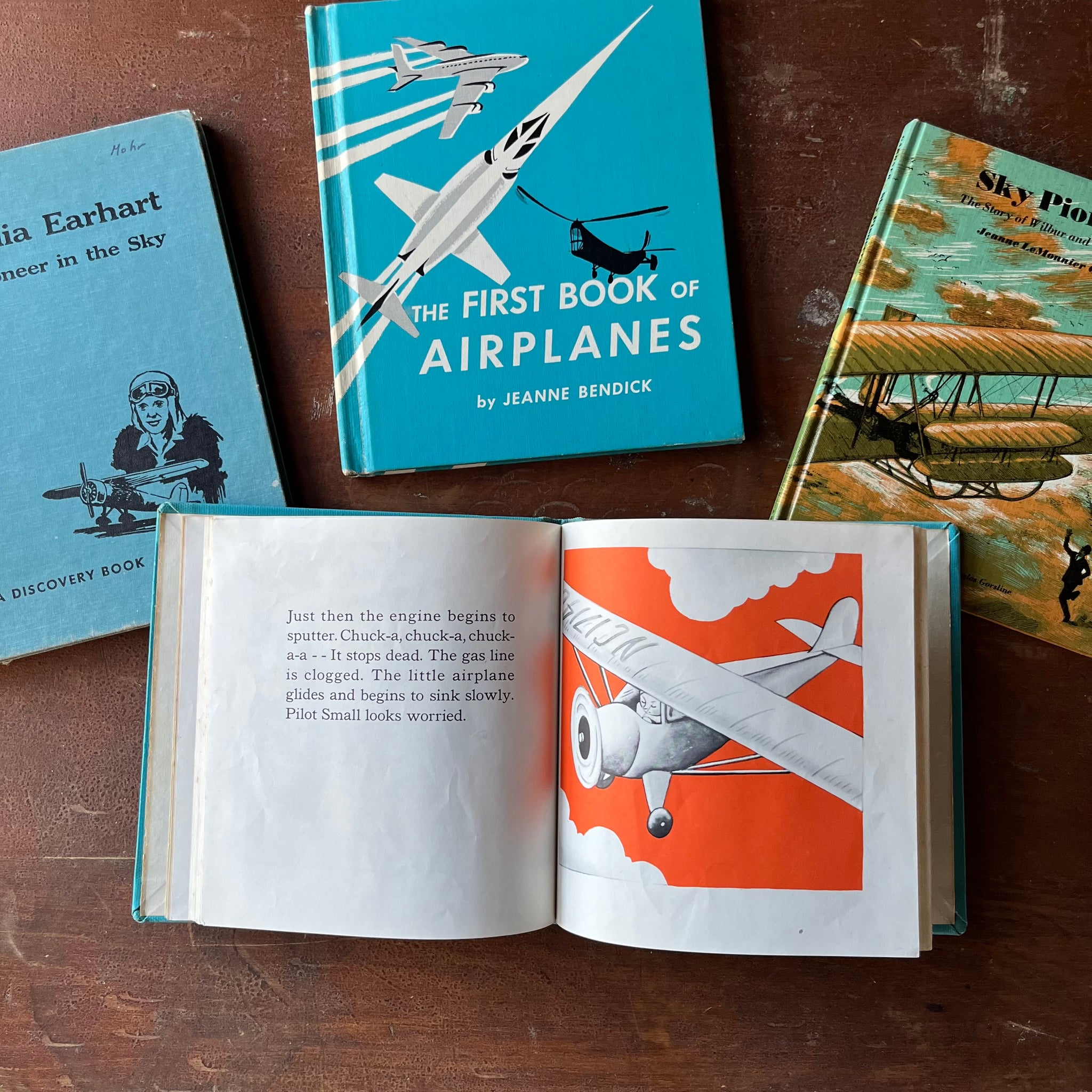 Set of Four Picture Books/Early Readers About The History of Airplanes ...