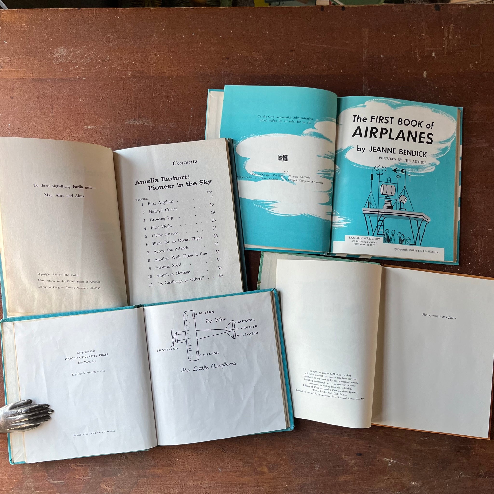 Set of Four Picture Books/Early Readers About The History of Airplanes ...