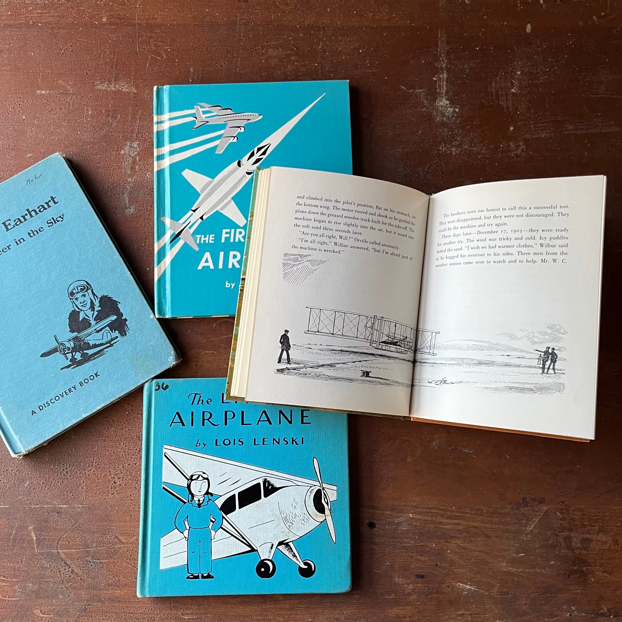 Set of Four Picture Books/Early Readers About The History of Airplanes ...