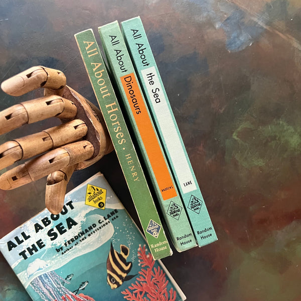 Set of Three All About Books Series - Vintage Science Books For Childr ...
