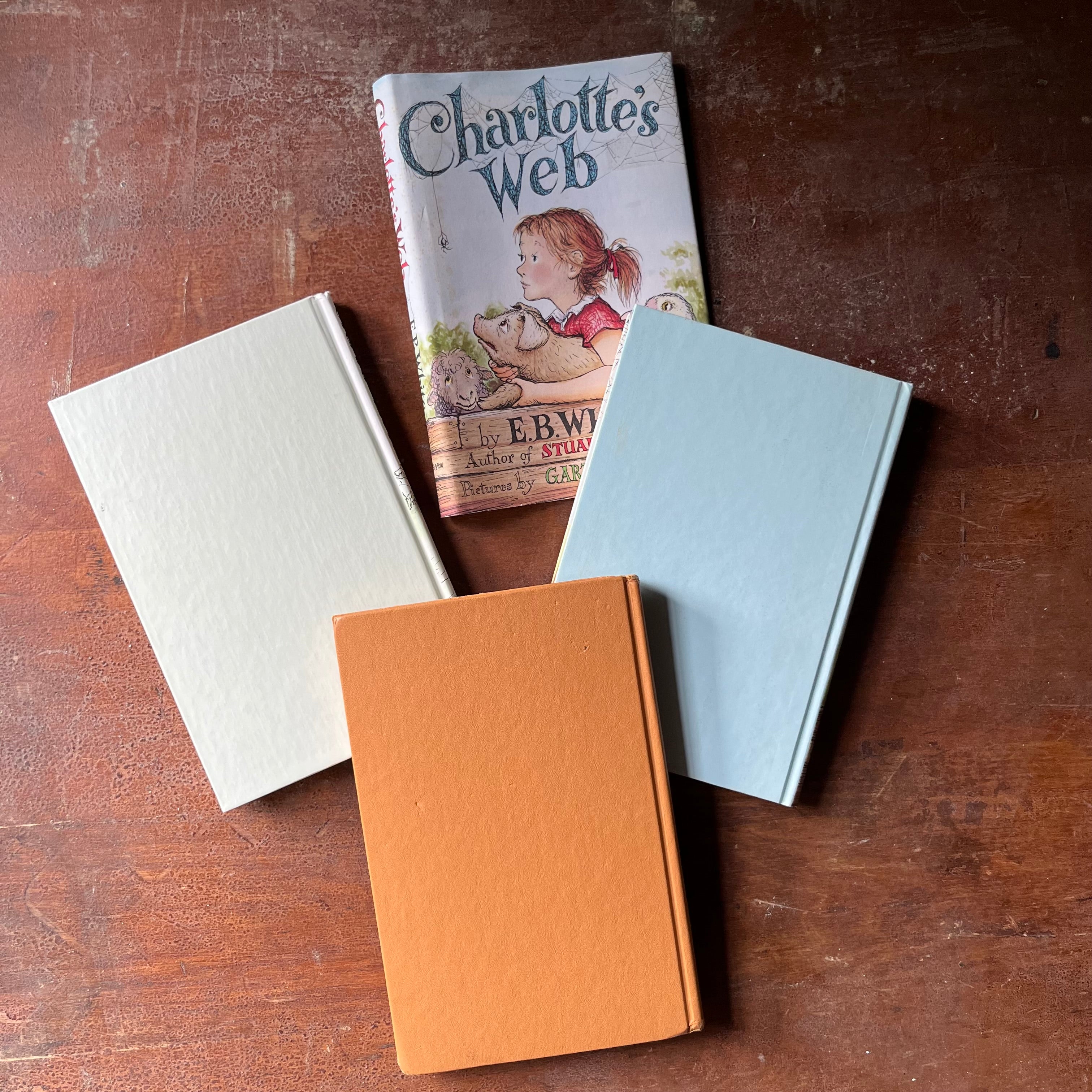 Set of Three Books Illustrated by Garth Williams: Charlotte's Web, Stu ...