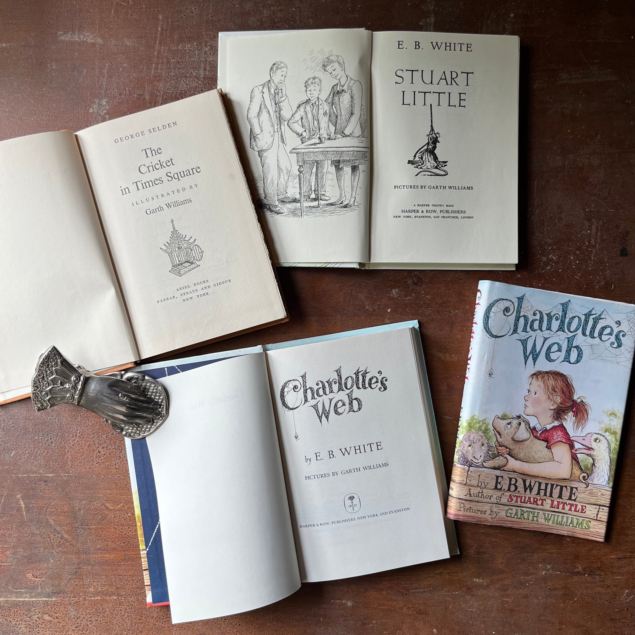 Vintage Children's Book Set Illustrated by Garth Williams for Sale ...