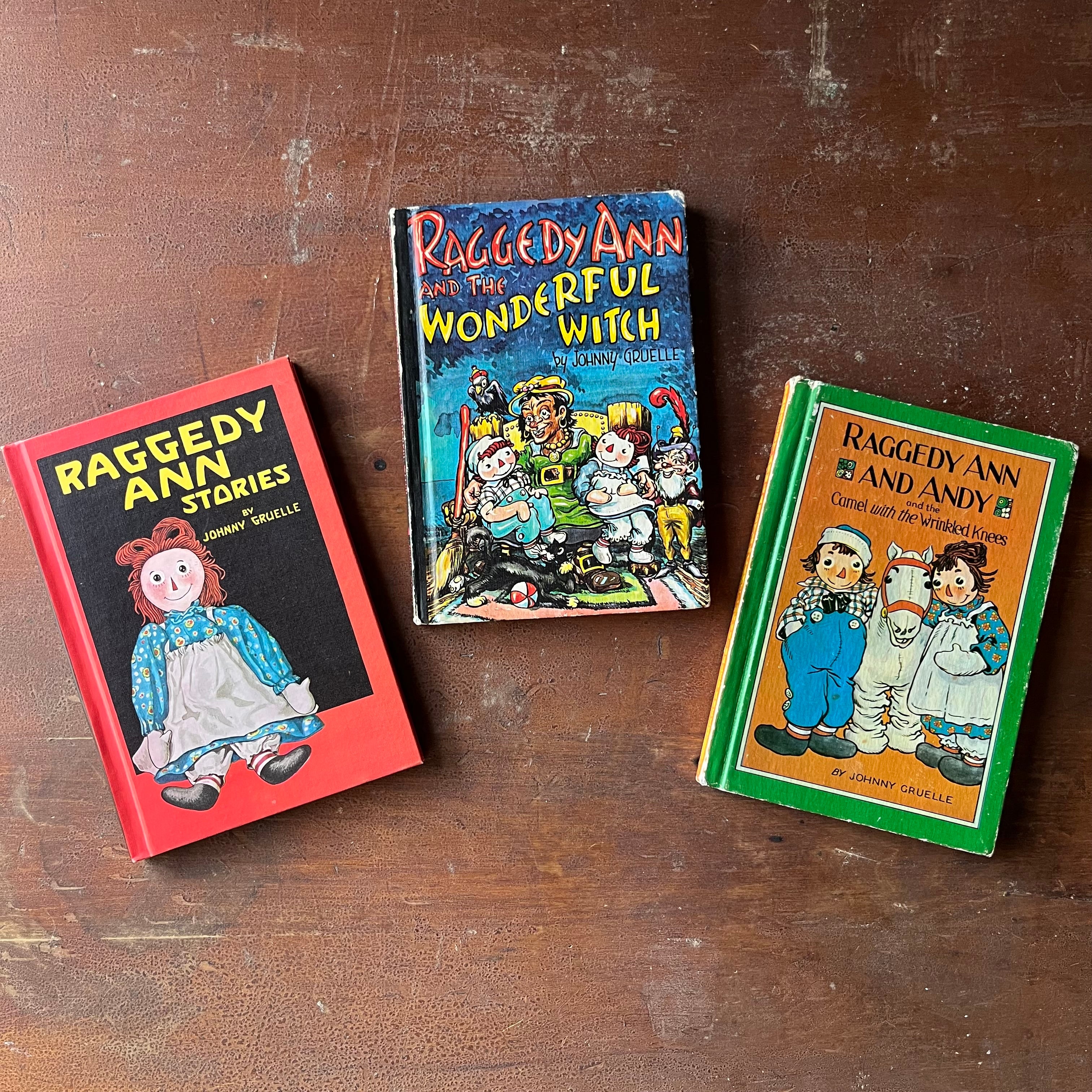 Set of Three Raggedy Ann Stories by Johnny Gruelle: Raggedy Ann Storie ...