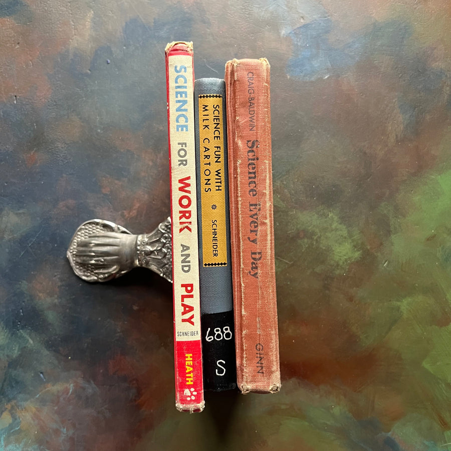 Vintage School Science Book Set: Science Every Day, Science Fun with M ...