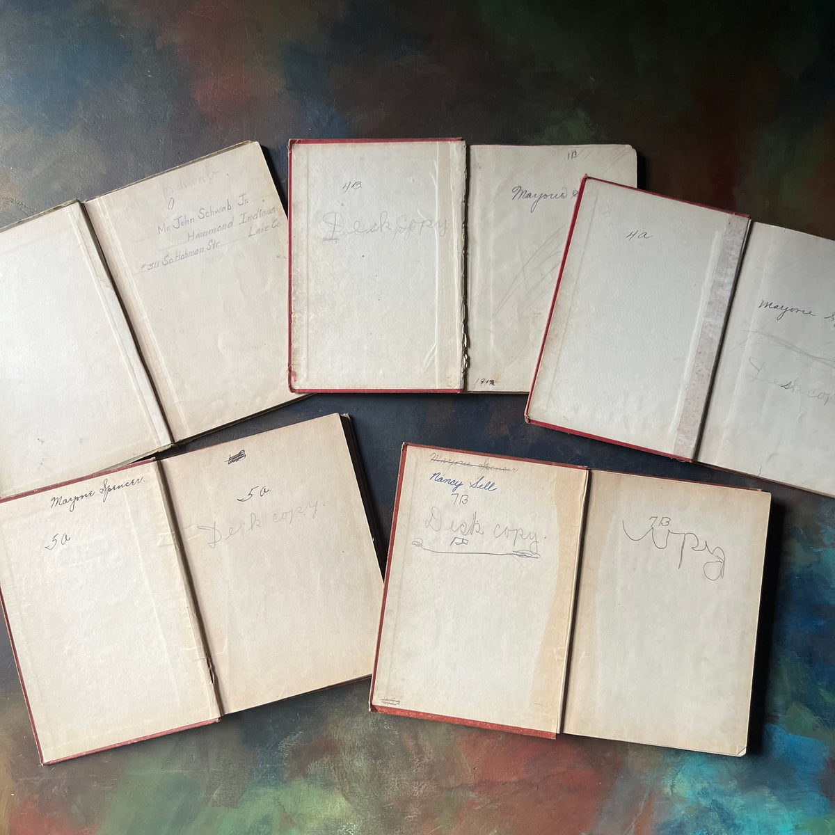 Vintage School Primers Book Set - Log Cabin Vintage