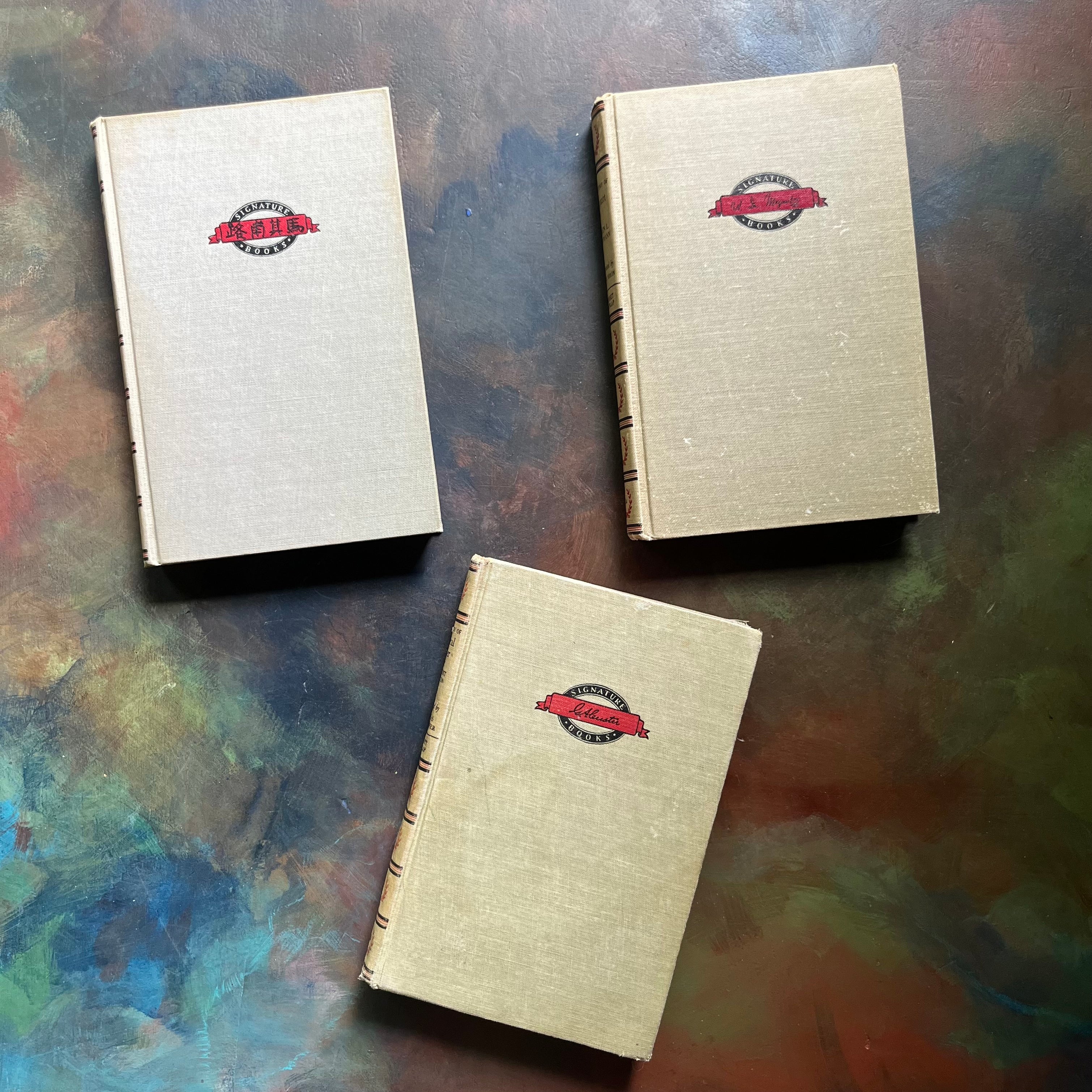 Signature Series Children's History Book Set of Three - Log Cabin Vintage