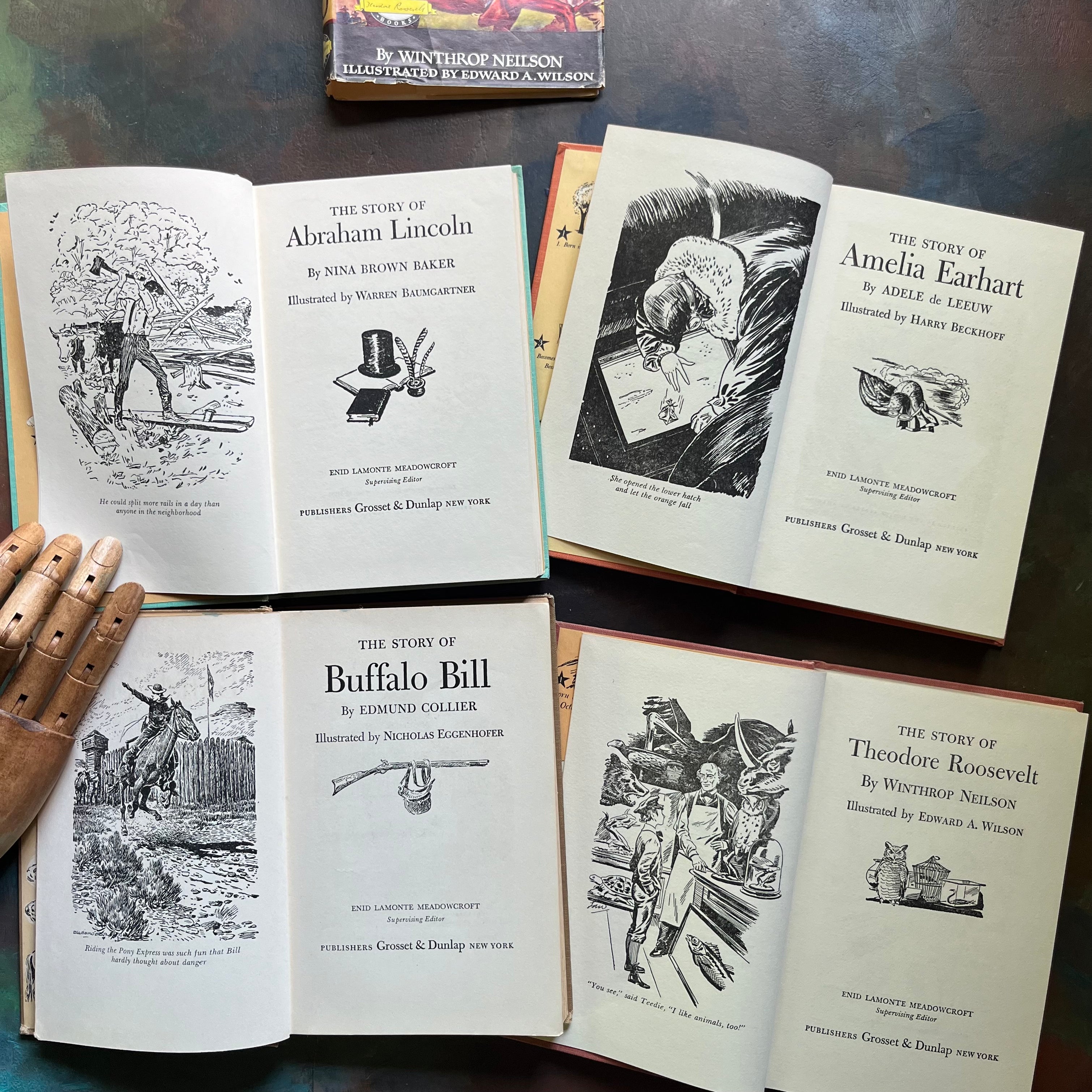 Signature Series Children's History Book Set - Log Cabin Vintage