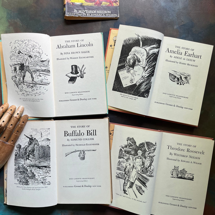 Signature Series Children's History Book Set - Log Cabin Vintage