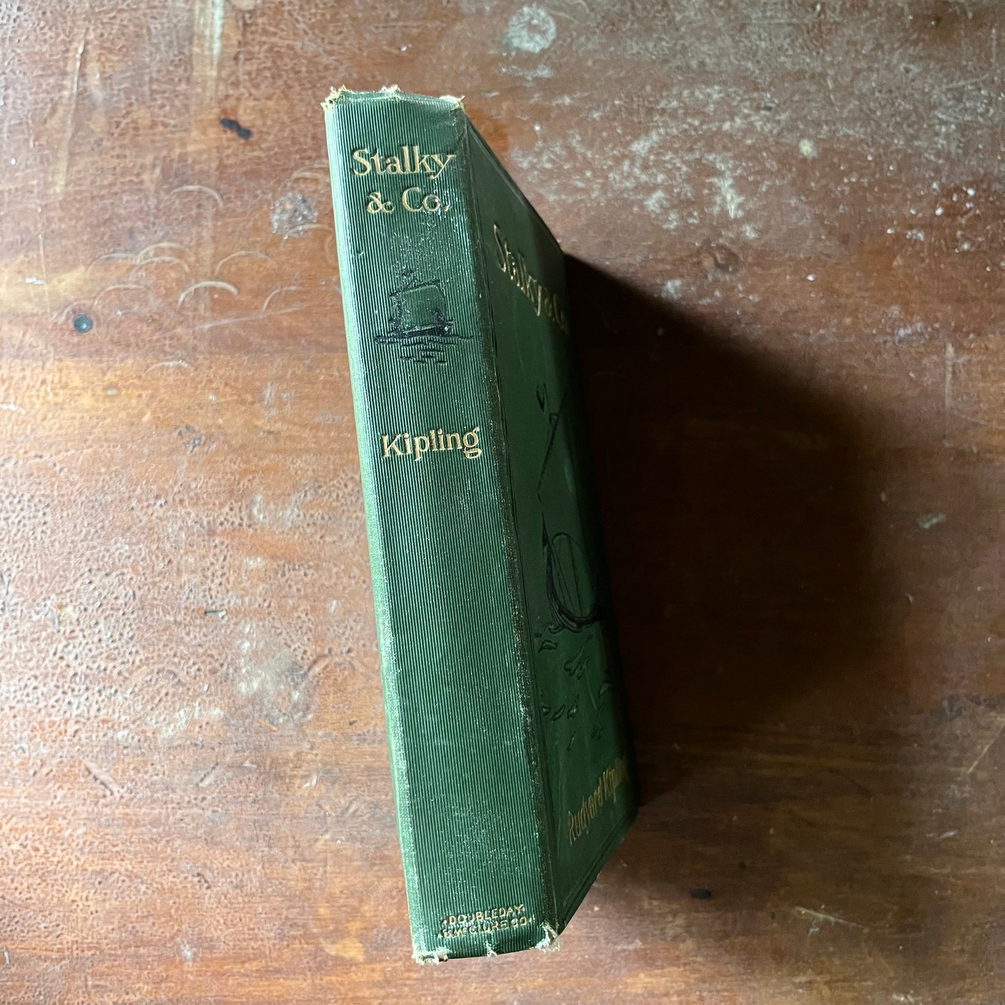 Stalky & Co. by Rudyard Kipling- 1899 Edition - Log Cabin Vintage