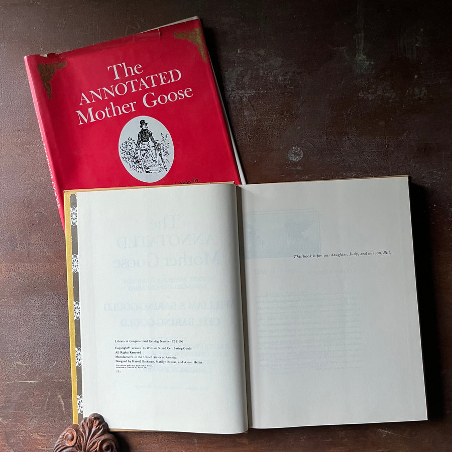 The Annotated Mother Goose - Notes by WIlliam S. Baring-Gould and Ceil ...