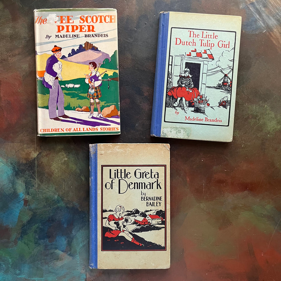 Set of Three The Children of All Lands Stories by Madeline Brandeis ...