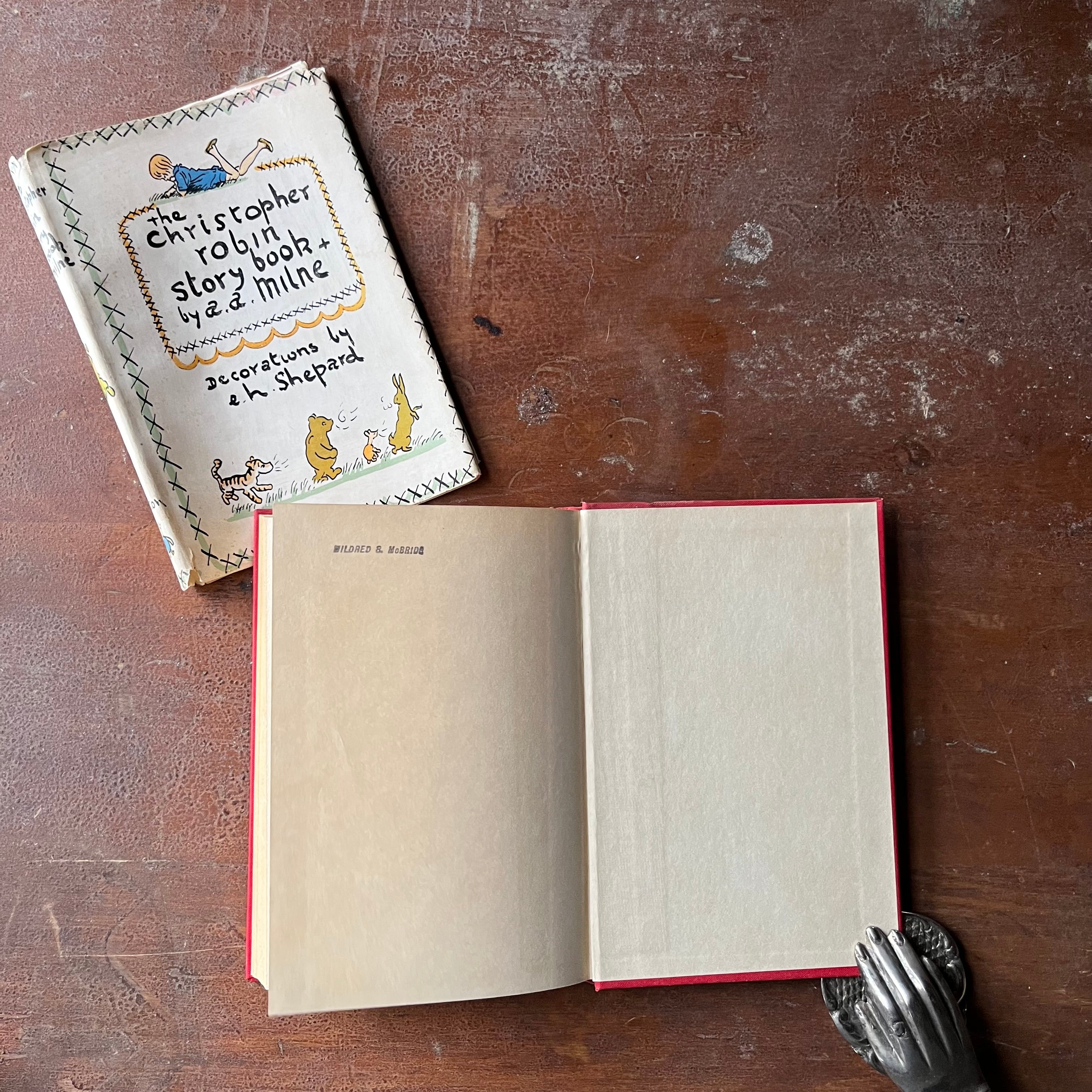 The Christopher Robin Story Book Written by A. A. Milne - 1948 Edition ...