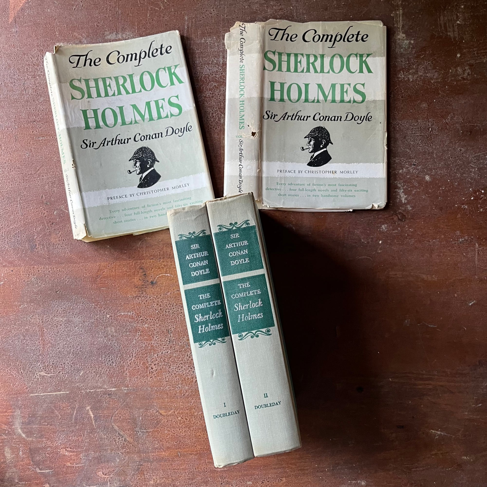 The Complete Sherlock Holmes by Sir Arthur Conan Doyle - Two Volume Se ...