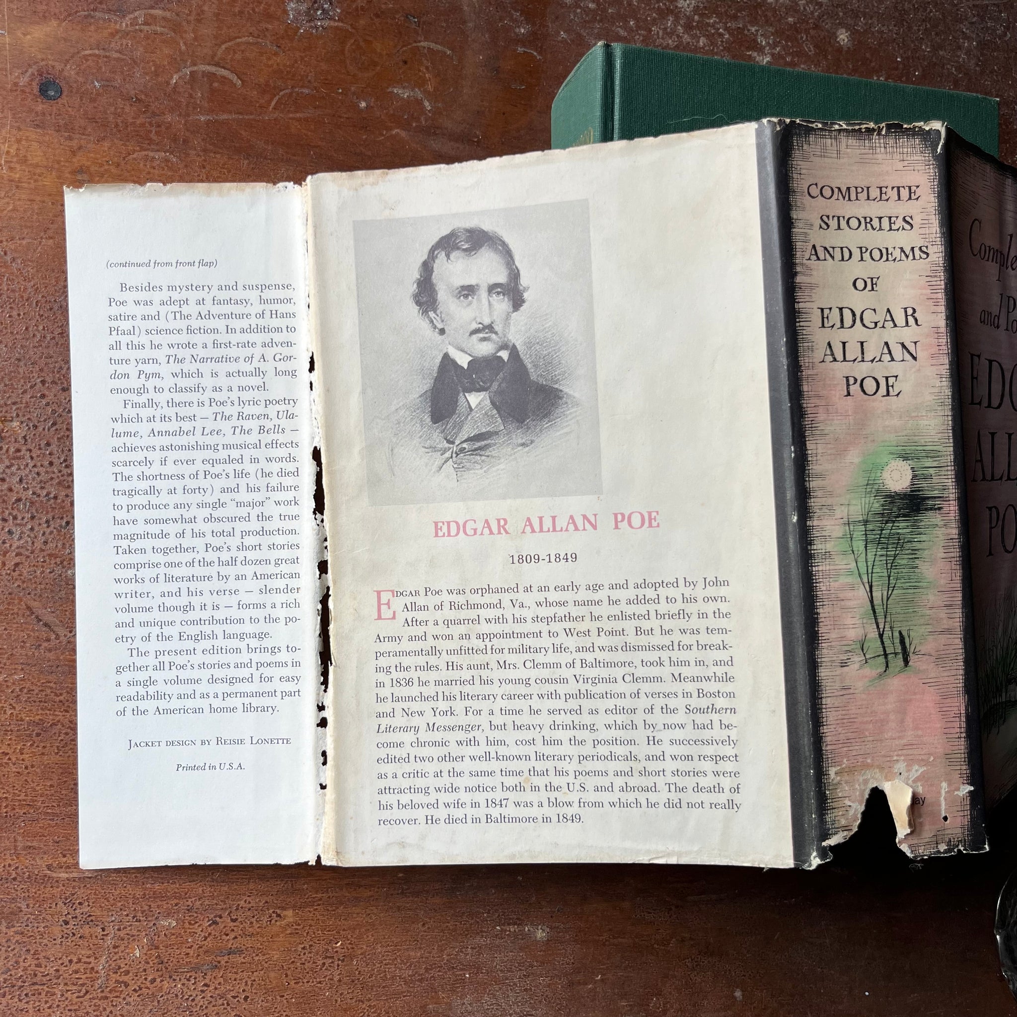 Complete Stories & Poems of Edgar Allan Poe - 1966 Edition - Log Cabin ...