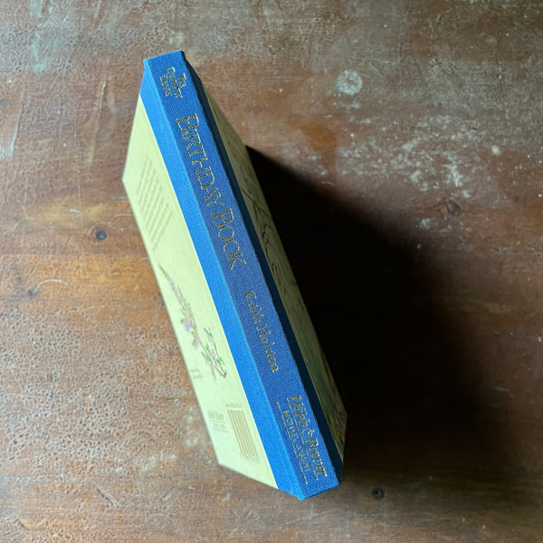 The Country Diary Birthday Book by Edith Holden - Log Cabin Vintage