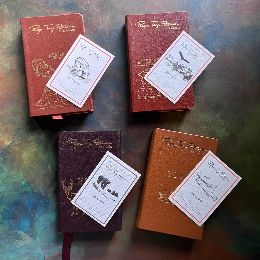 The 50th Anniversary Editions of Peterson Field Guides Set of 4 Publis ...