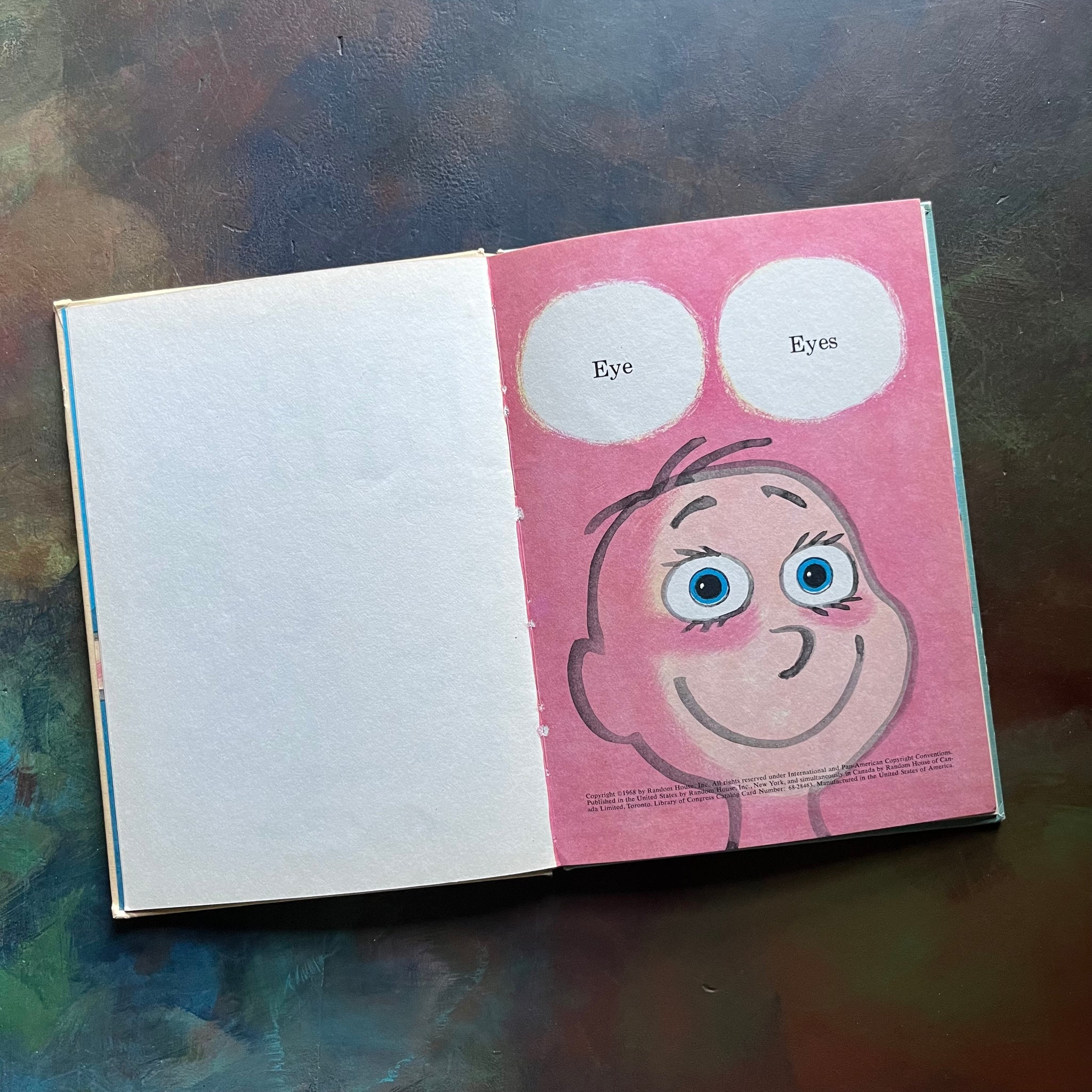 The Eye Book by Dr. Theo. LeSieg with Illustrations by Roy McKie - a 1 ...