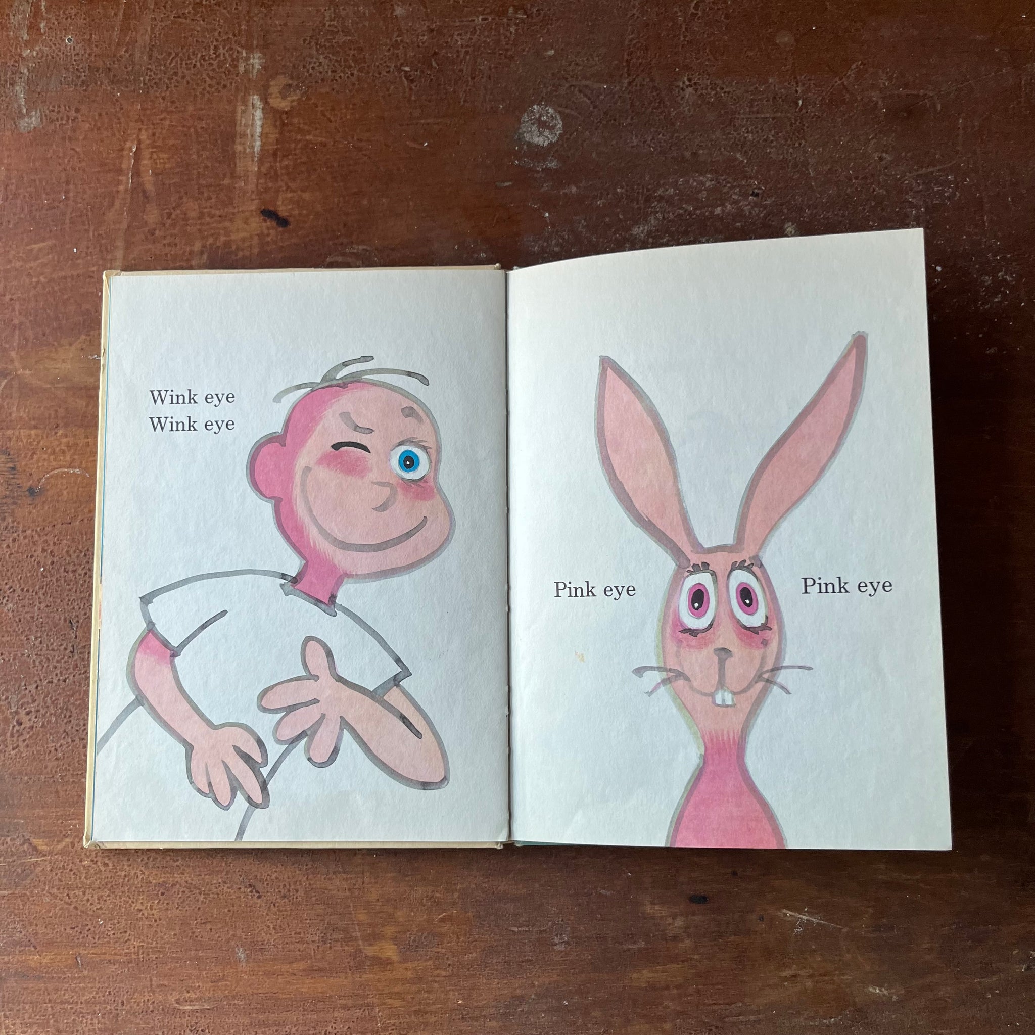 The Eye Book by Dr. Theo. LeSieg with Illustrations by Roy McKie - a 1 ...