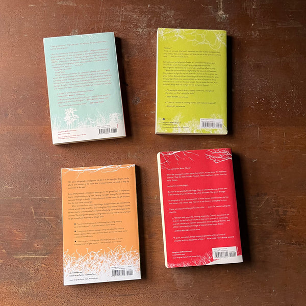 The Giver Quartet Book Set by Lois Lowry- The Giver, Gathering Blue, M ...