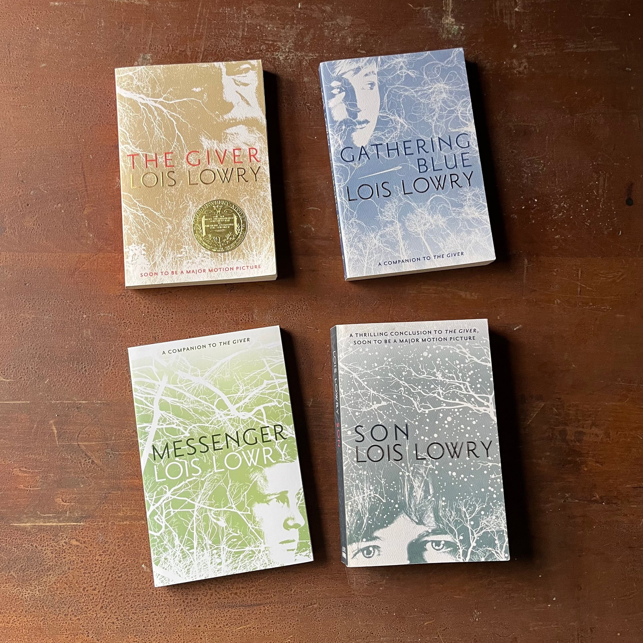 The Giver Quartet Book Set by Lois Lowry- The Giver, Gathering Blue, M ...