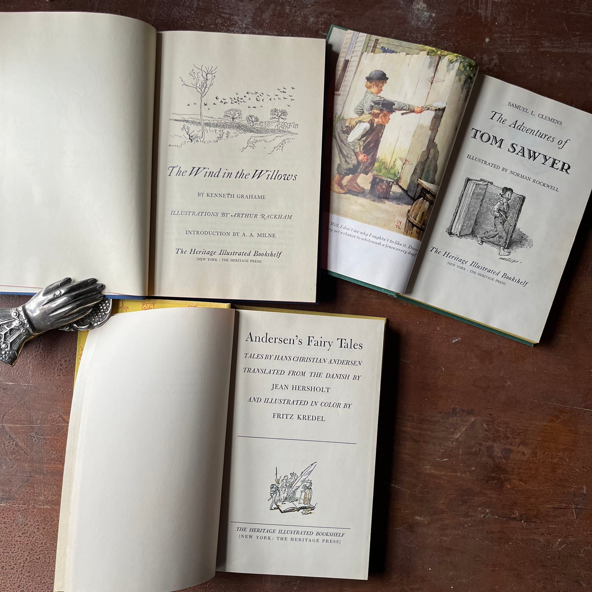 The Heritage Illustrated Bookshelf Set of Three Books: Andersen's Fair ...