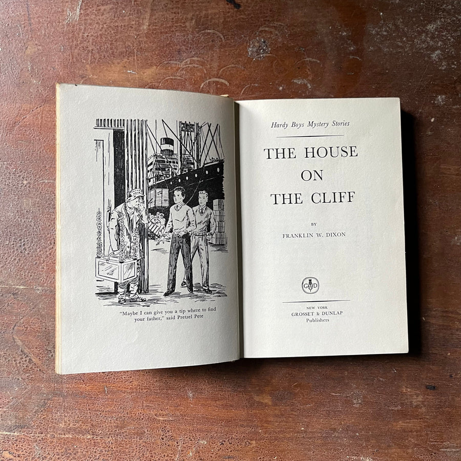 The Hardy Boys Mysteries: #2 The House on the Cliff by Franklin W. Dix ...