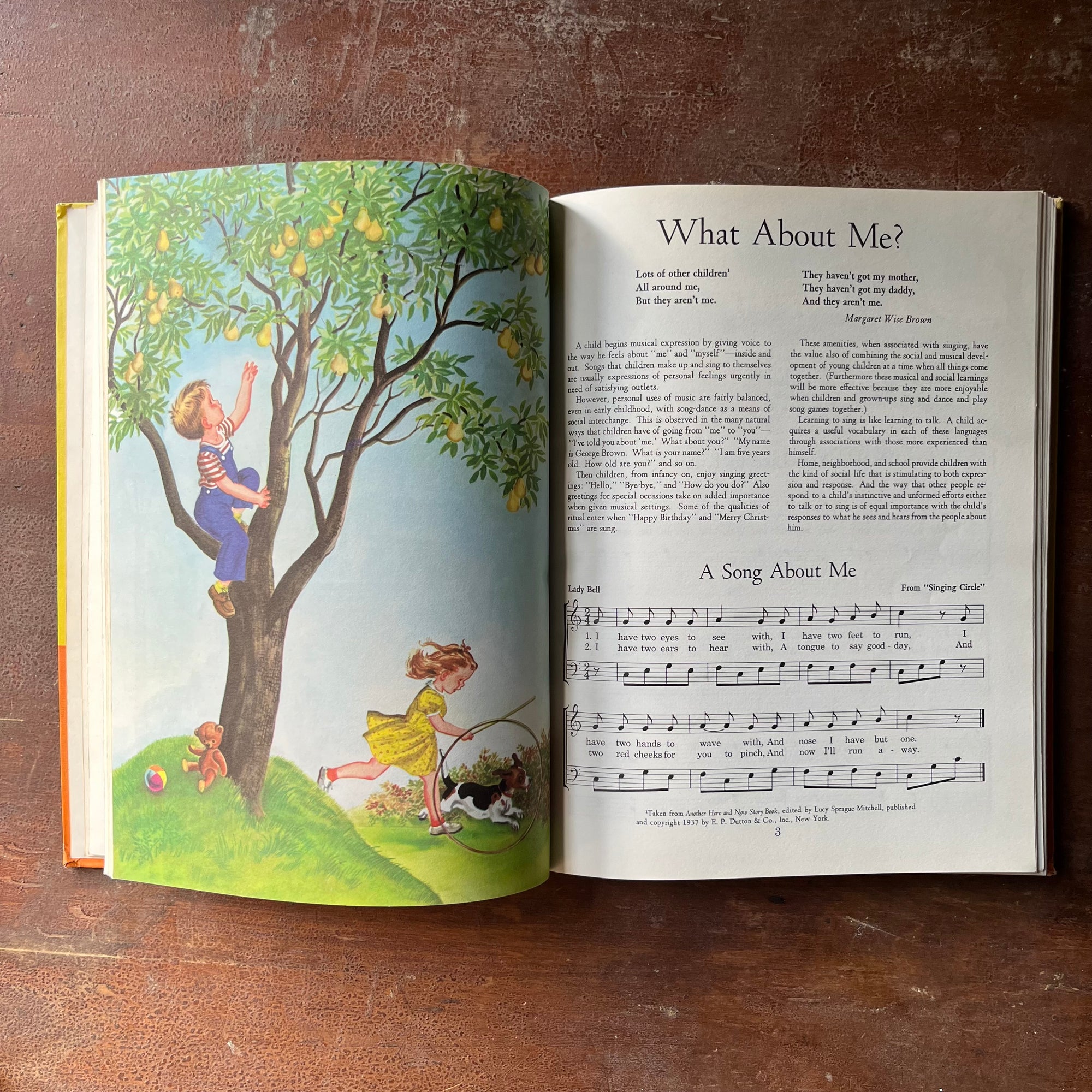 The Kindergarten Book - Enlarged Edition - Our Singing World - Log ...