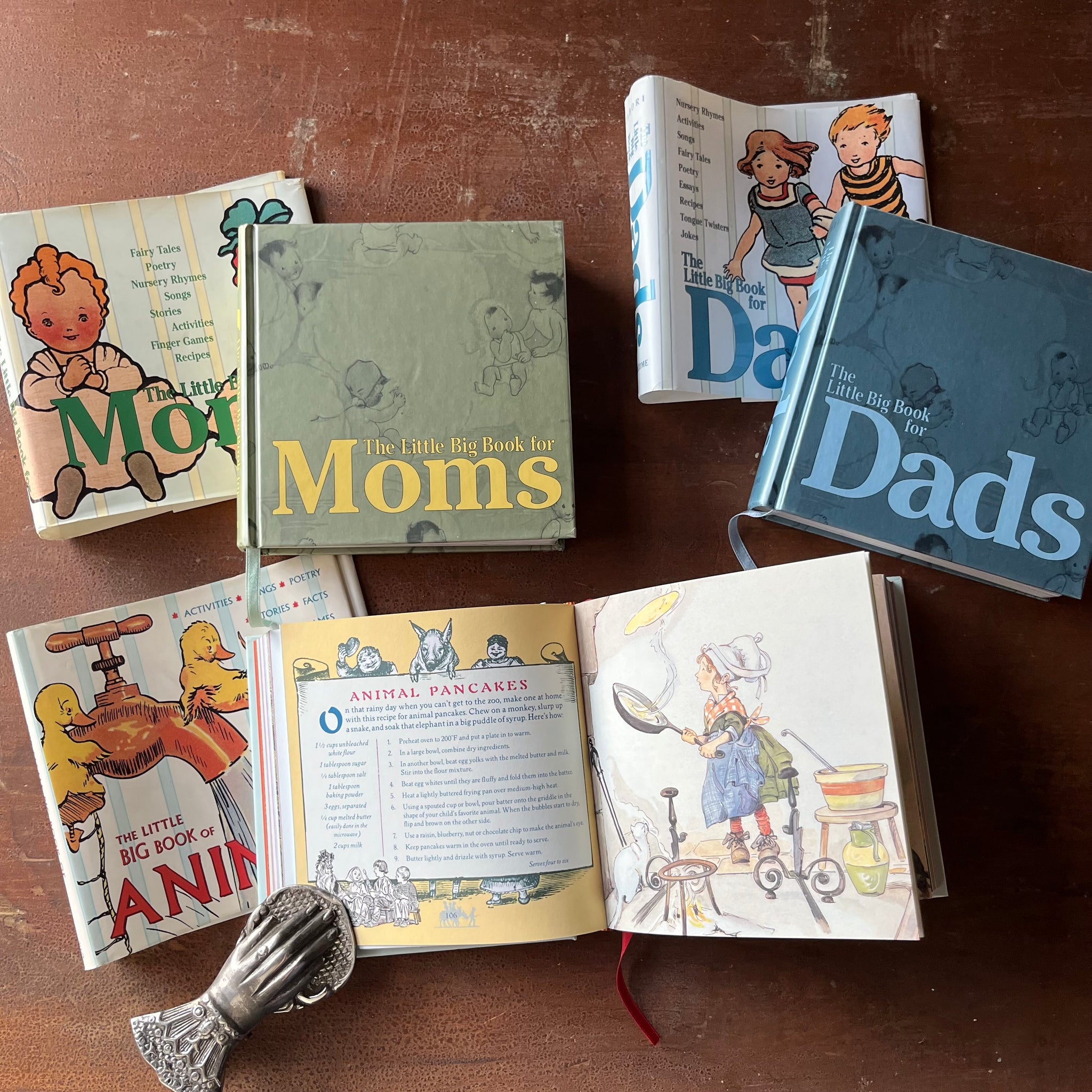 Set of Three The Little Big Book of Dads, Moms and Animals - Log Cabin ...