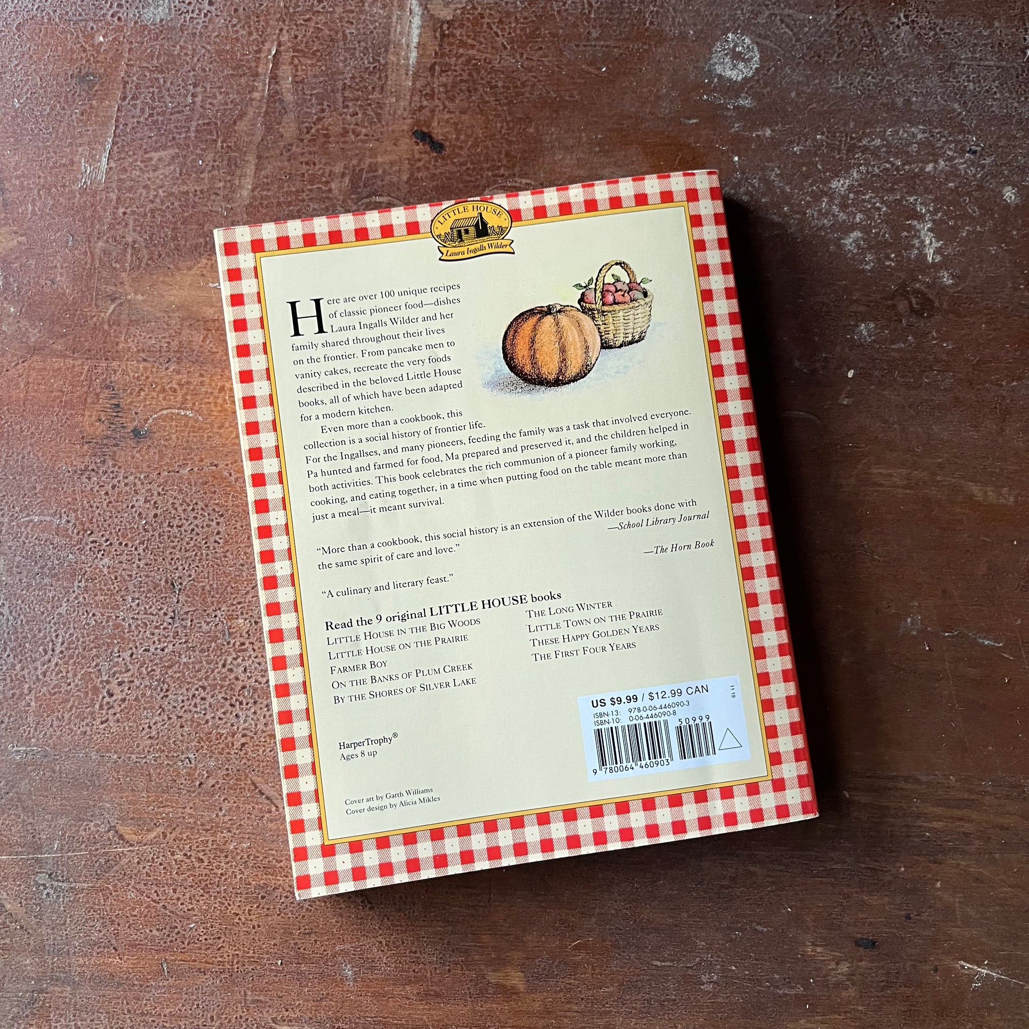 The Little House Cookbook by Barbara M. Walker & Illustrated by Garth ...