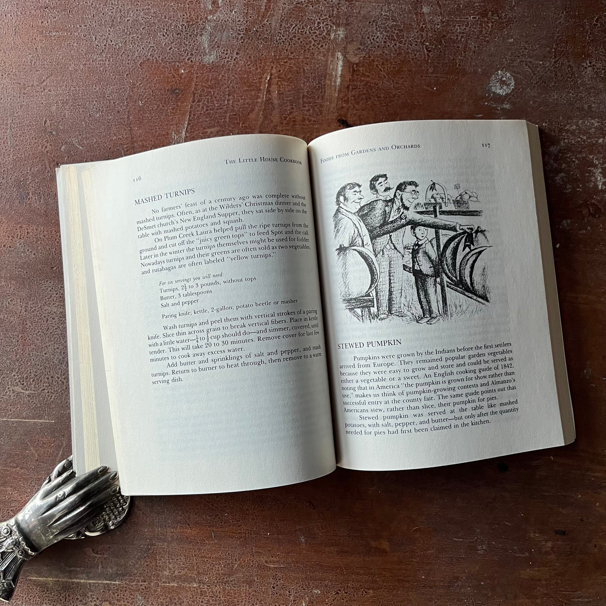 The Little House Cookbook by Barbara M. Walker & Illustrated by Garth ...