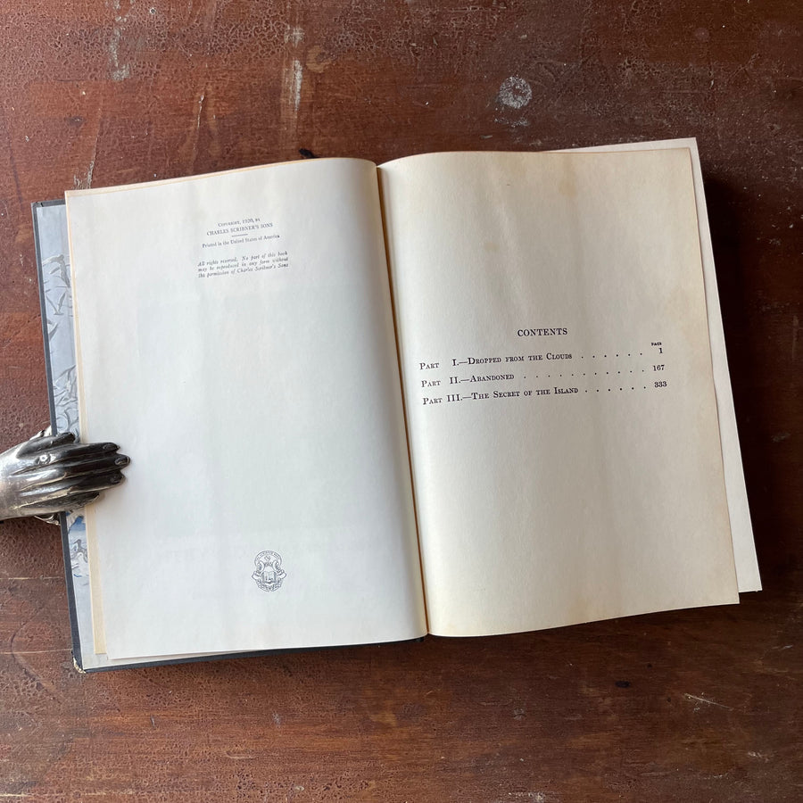 The Mysterious Island by Jules Verne - 1951 Charles Scribner's Sons Ed ...