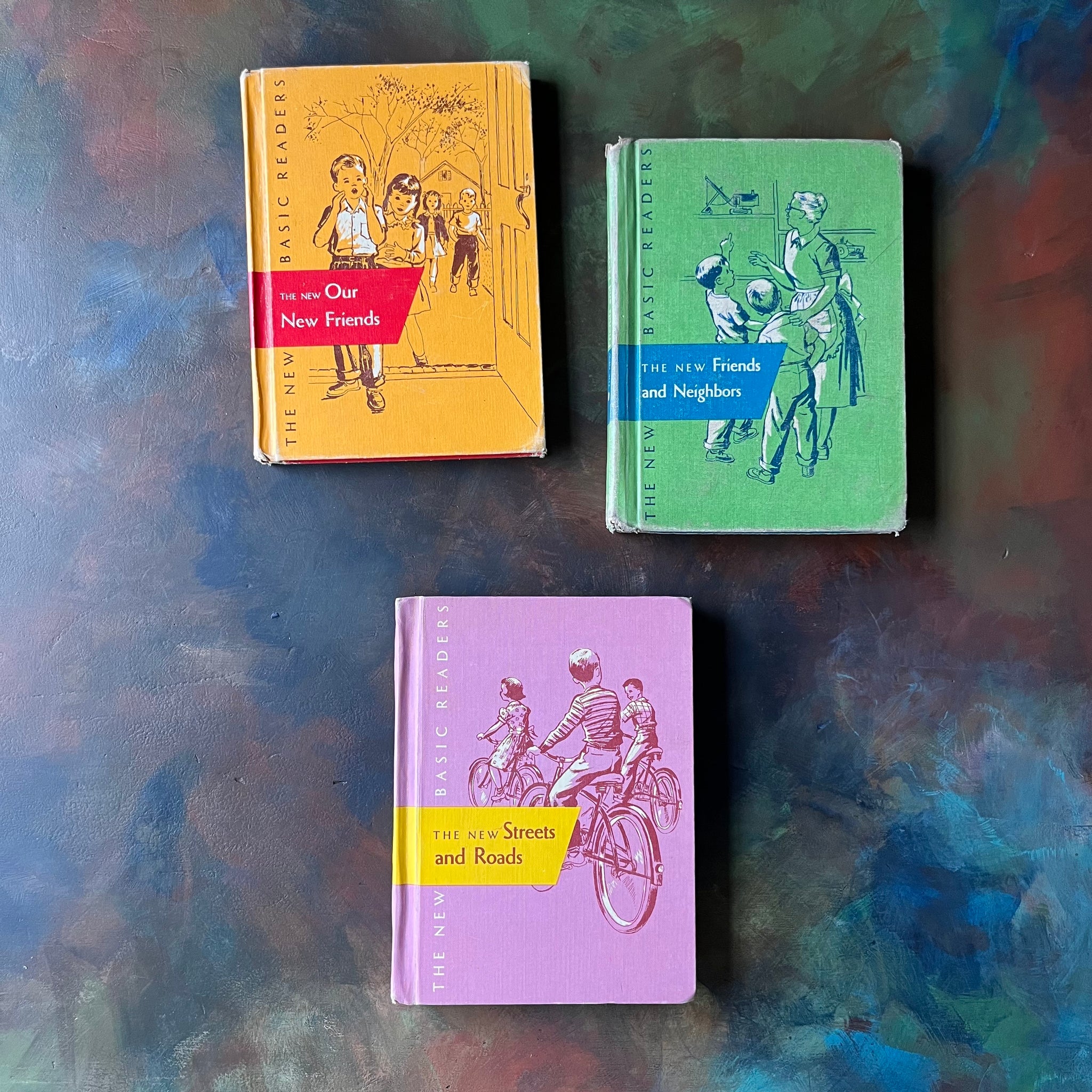 The New Basic Readers - Dick & Jane School Books - Set of Three Vintag ...