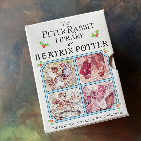 The Peter Rabbit Library by Beatrix Potter - Log Cabin Vintage