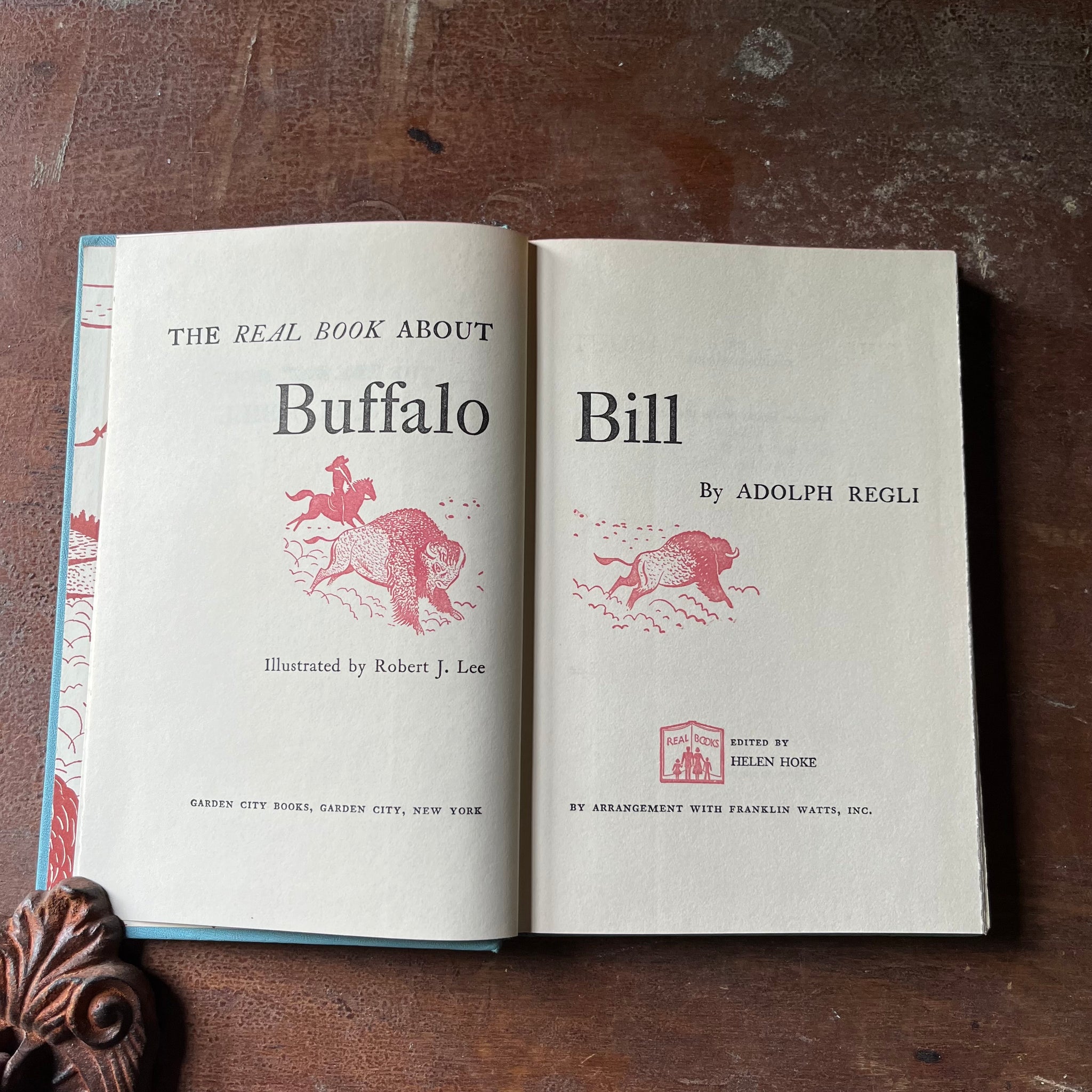 The Real Book About Buffalo Bill - Children’s History Book - Log Cabin ...