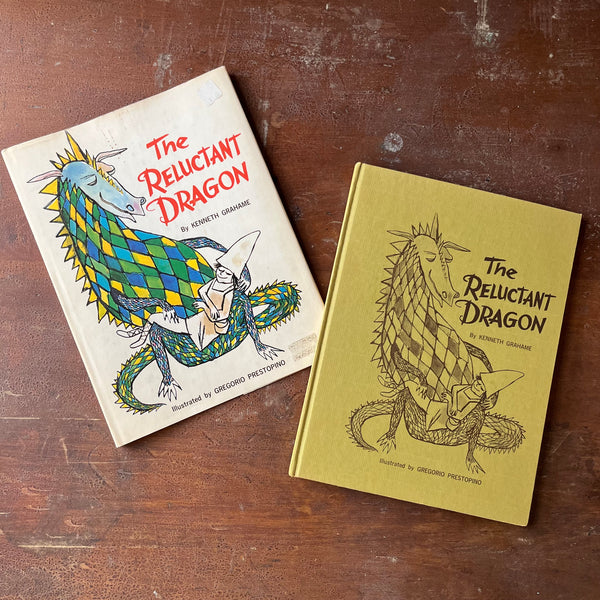 The Reluctant Dragon Written by Kenneth Grahame - 1968 Edition - Log ...