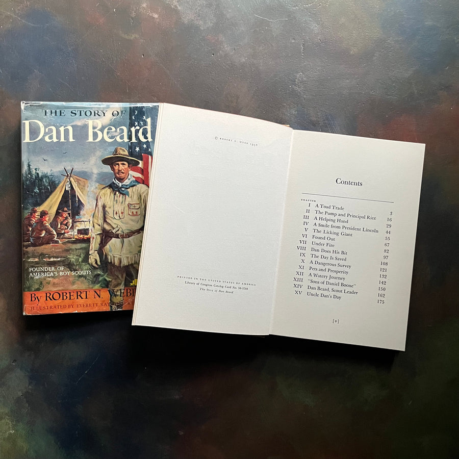 The Story of Dan Beard - A 1958 Signature Series Children's Book - Log ...