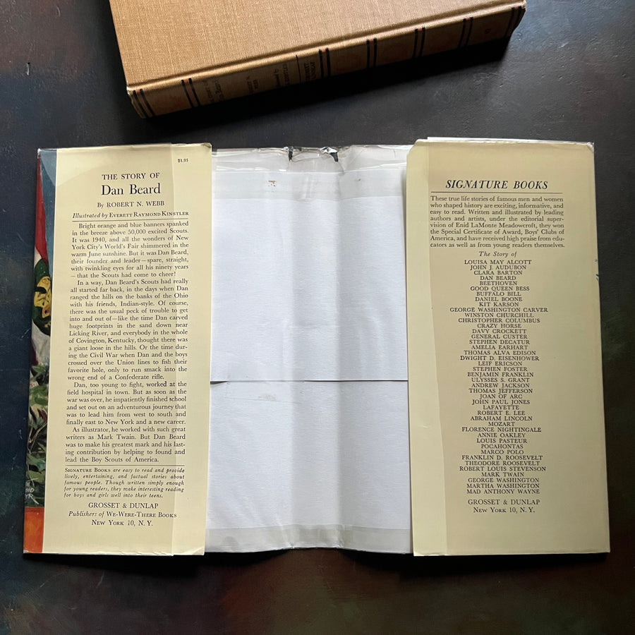 The Story of Dan Beard - A 1958 Signature Series Children's Book - Log ...