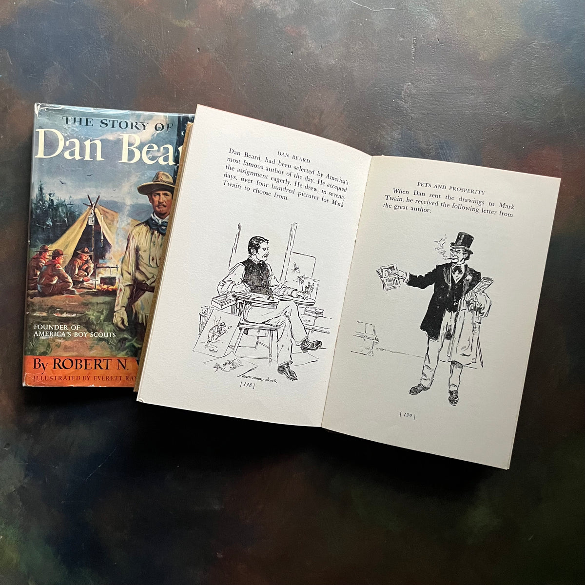 The Story of Dan Beard - A 1958 Signature Series Children's Book - Log ...