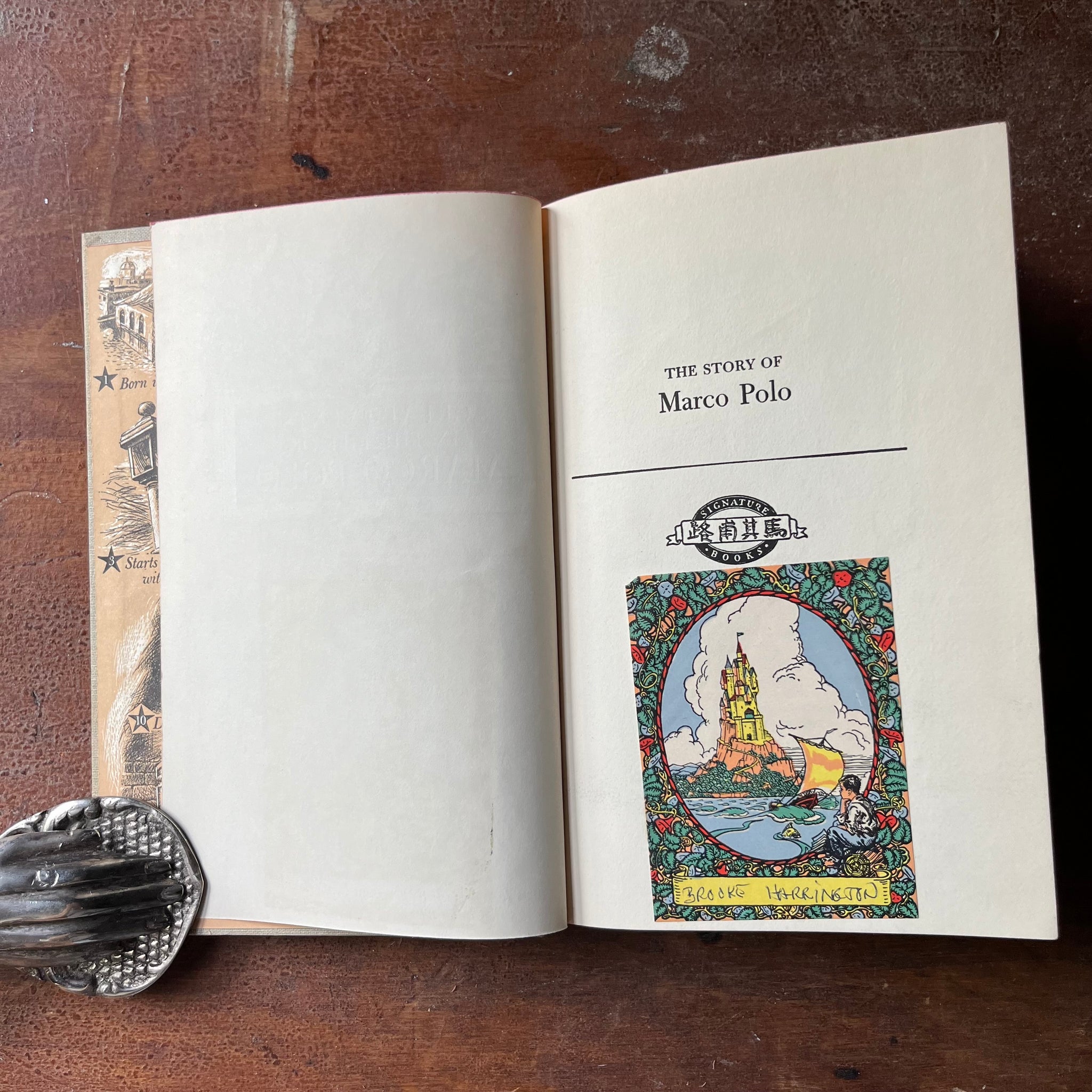 The Story of Marco Polo - A 1953 Signature Series Children's Book - Log ...