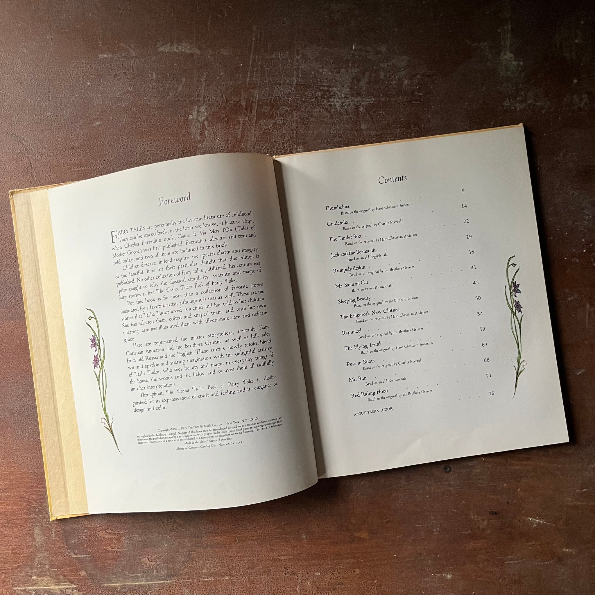 The Tasha Tudor Book of Fairy Tales Written & Illustrated by Tasha Tud ...