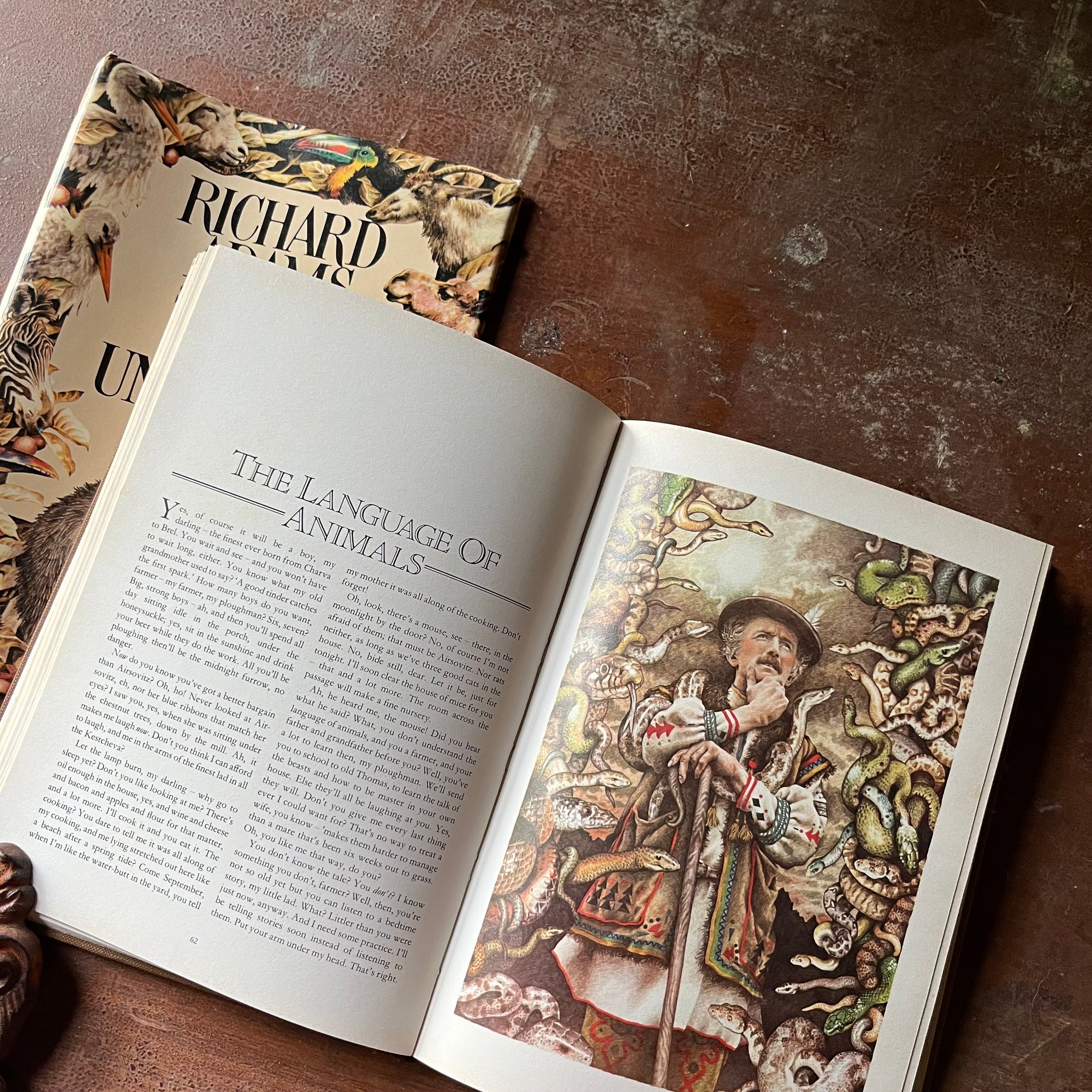 Stories & Fables The Unbroken Web by Richard Adams - Log Cabin Vintage