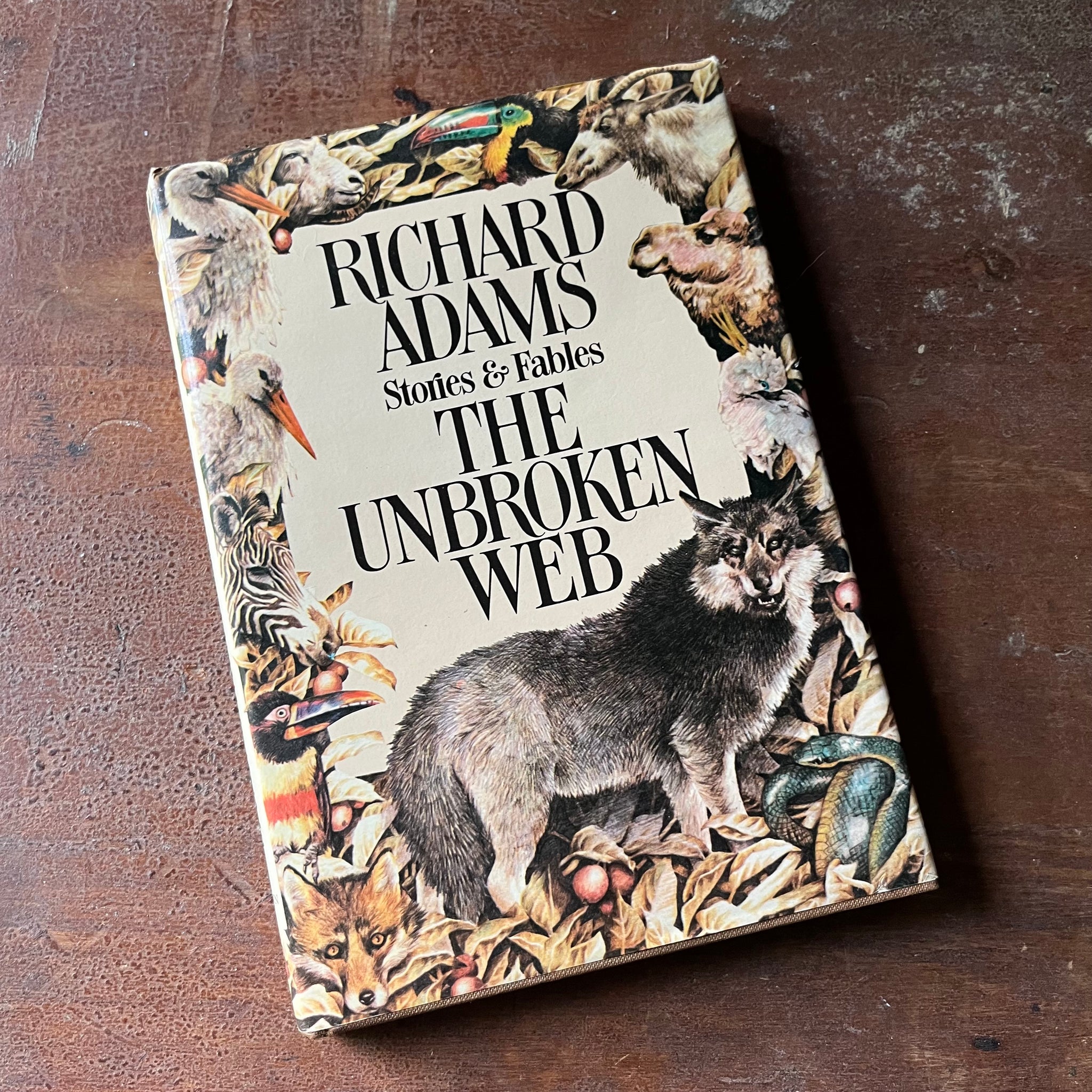 Stories & Fables The Unbroken Web by Richard Adams - Log Cabin Vintage