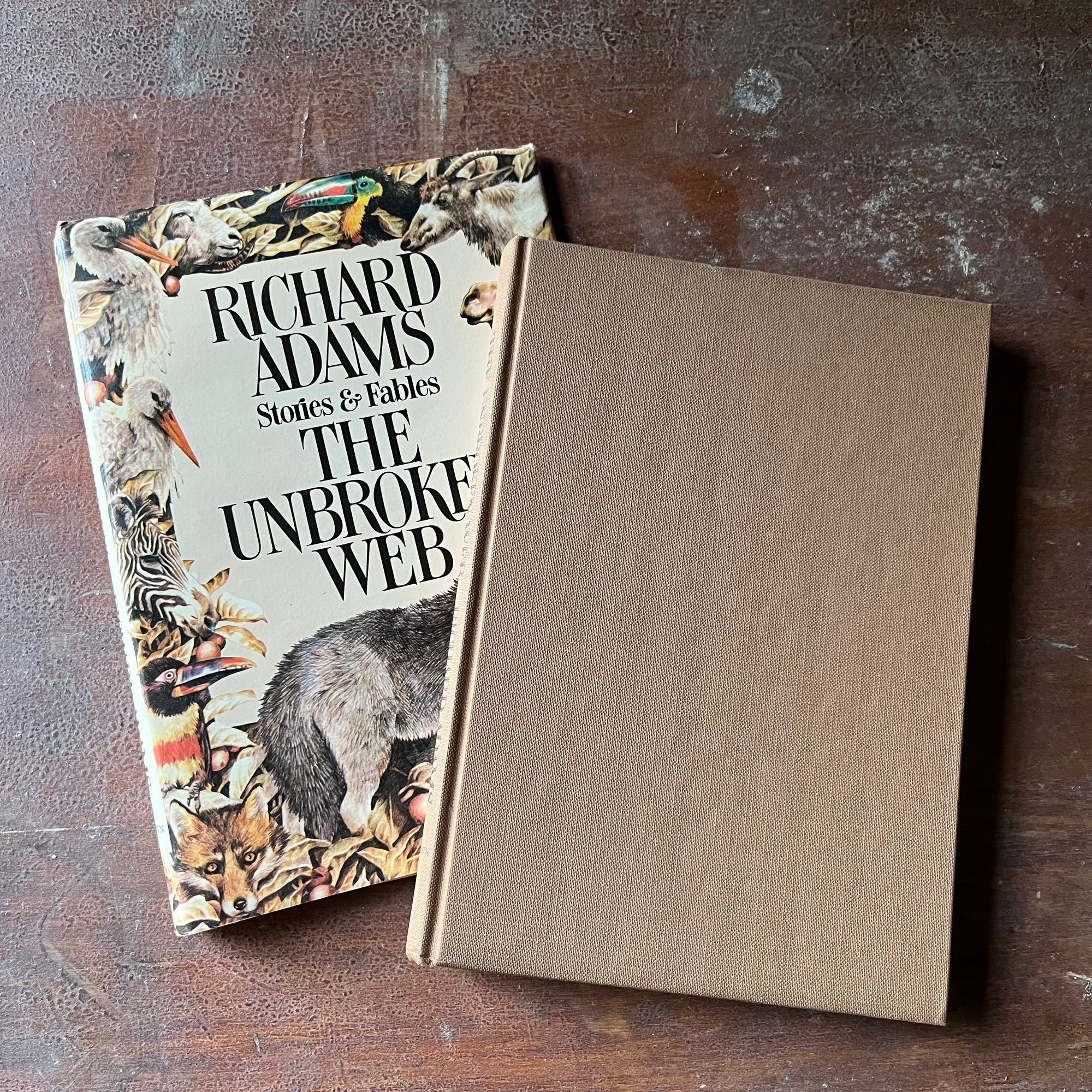 Stories & Fables The Unbroken Web by Richard Adams - Log Cabin Vintage