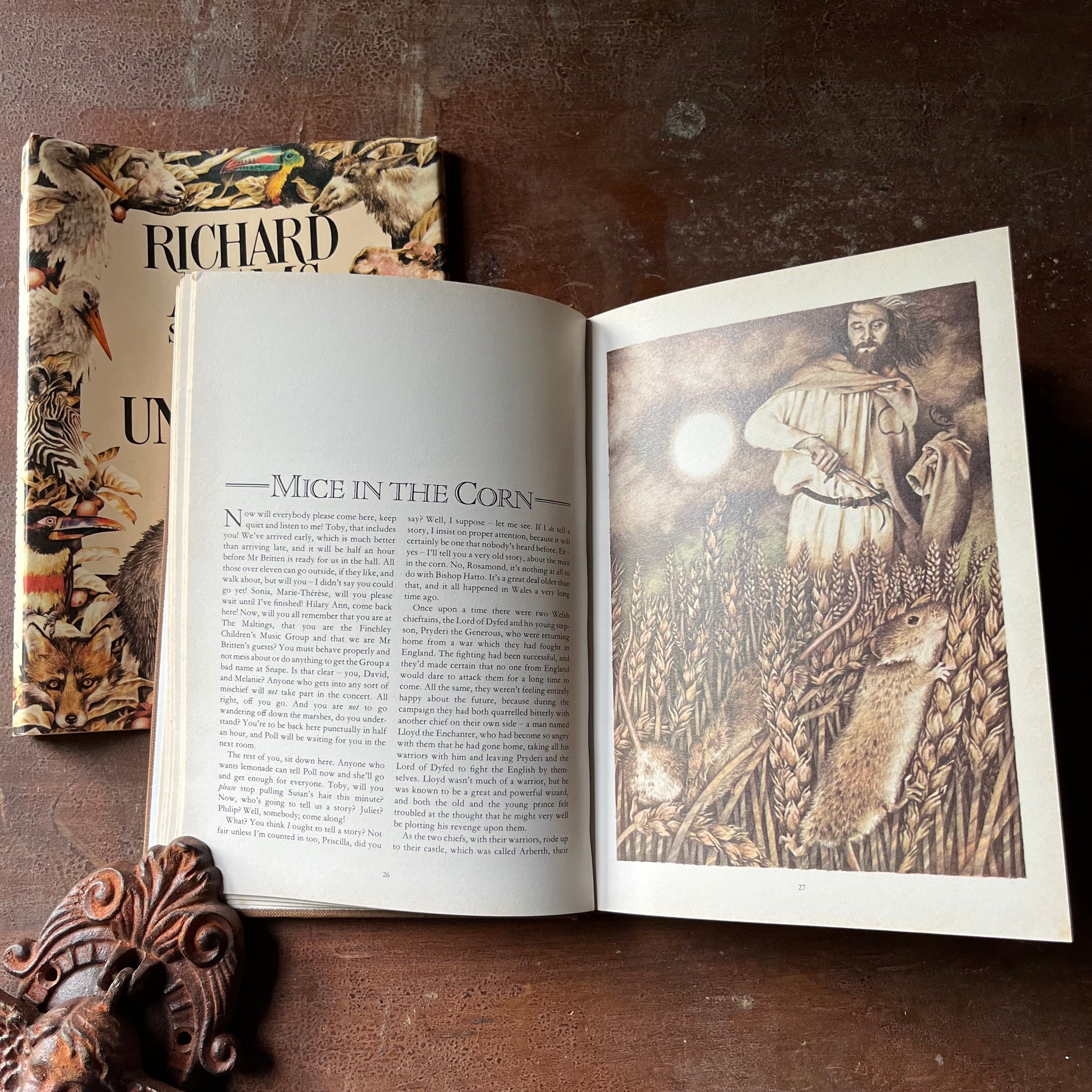 Stories & Fables The Unbroken Web by Richard Adams - Log Cabin Vintage