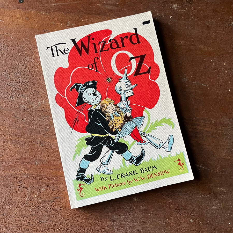 The Wizard of Oz by L. Frank Baum - 1956 Edition - Log Cabin Vintage